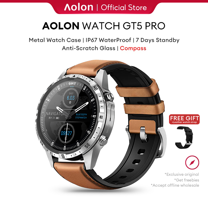 Aolon GT5 Pro 1.6-inch Smart Watch Men Waterproof Bluetooth Call ...