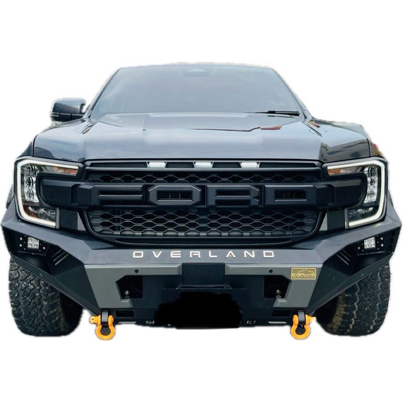 OVERLAND JUNGLE FORD Ranger T7 T8 T9 front bumper bull bar guard cover ...