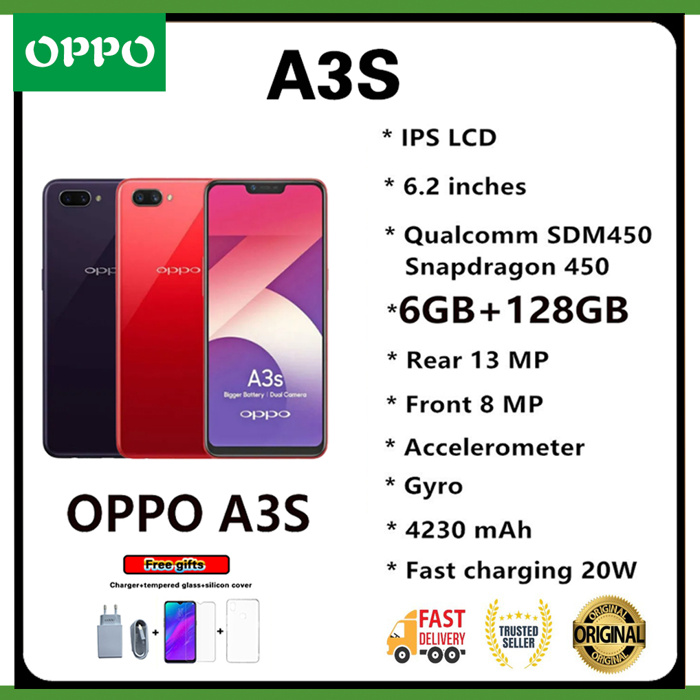 Oppo A3S A5S (6GB/128GB) 100% Handphone Asli - MURAH | -Melik Telefon ...