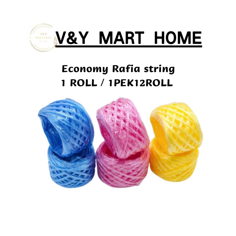 【READY STOCK】Economy Rafia String/Tali Rafia Plastic | Shopee Malaysia