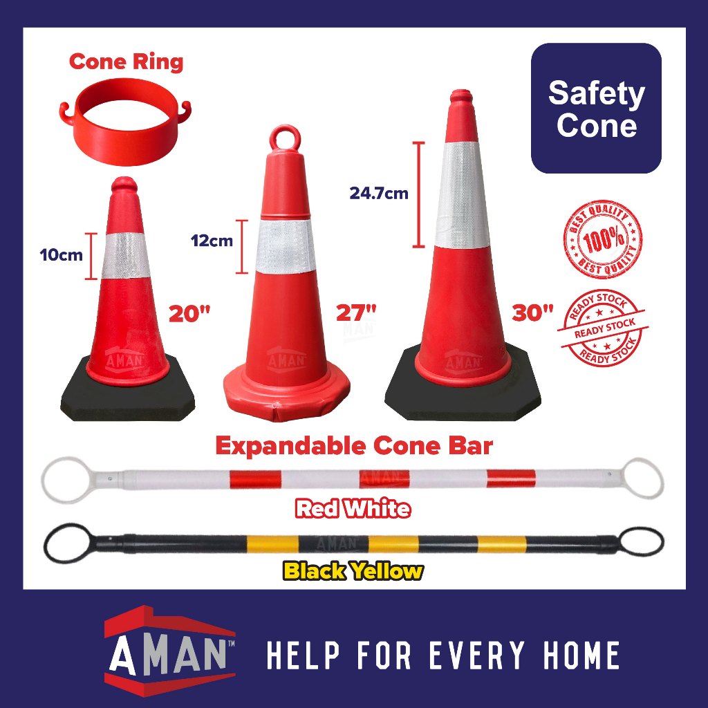 PVC Reflective Signal Warning Safety Cone Reflective Line Traffic Cone ...