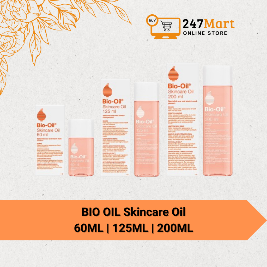 Bio-Oil Skincare Oil 60ml | 125ml | 200ml | Shopee Malaysia