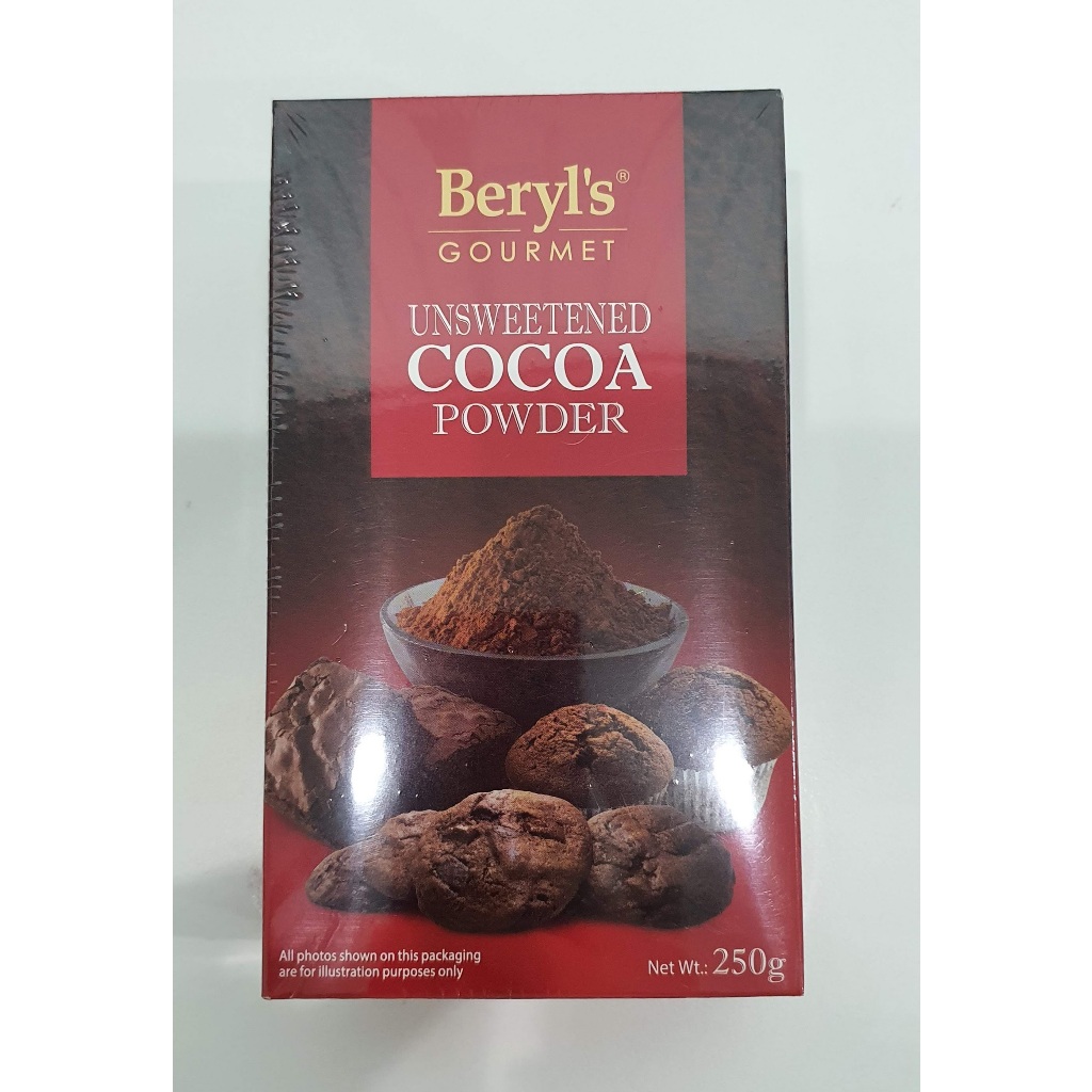 BERYLS UNSWEETENED COCOA POWDER 250G | Shopee Malaysia
