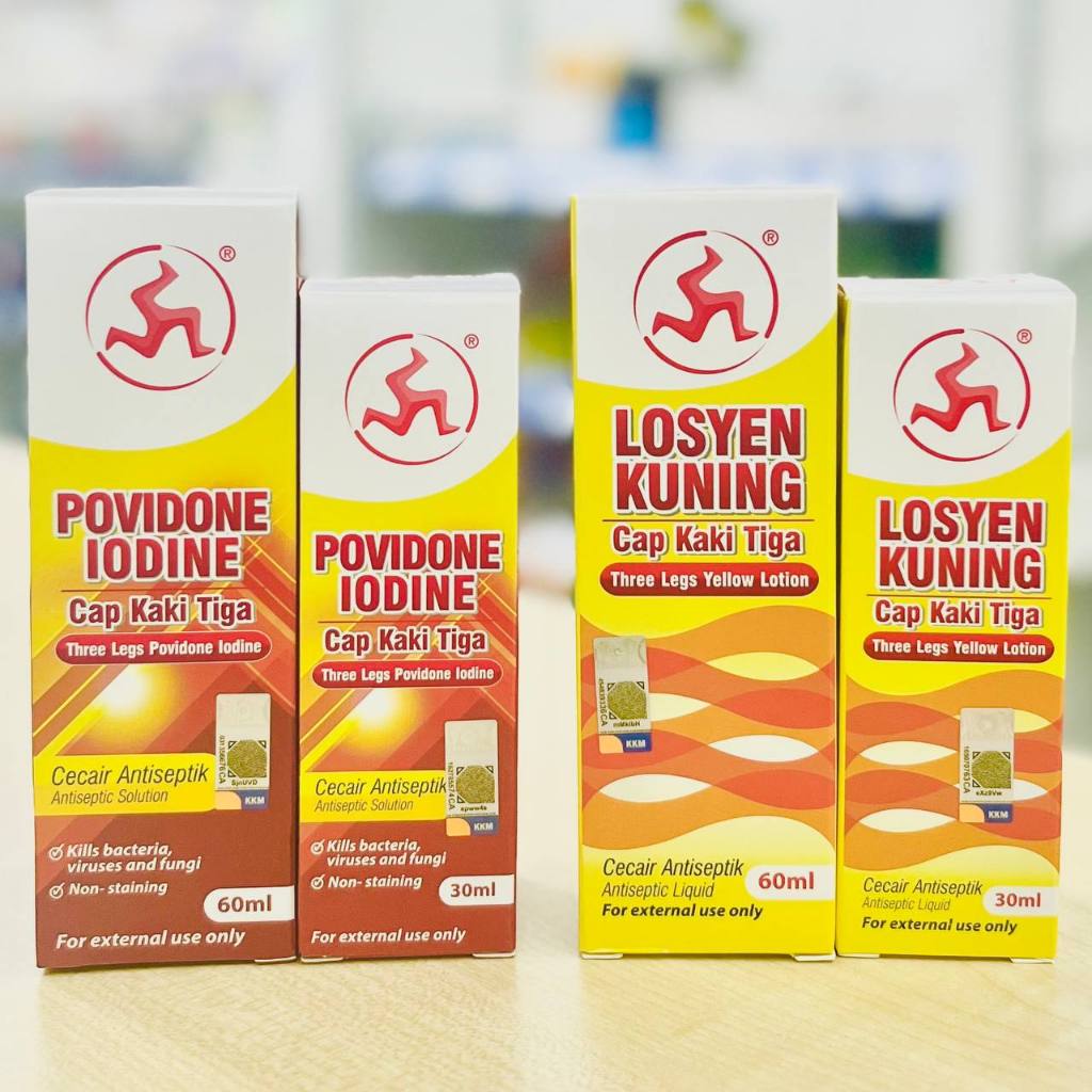 [Lulus KKM] Iodine/Yellow Lotion untuk Luka/Dressing Medical Grade ...