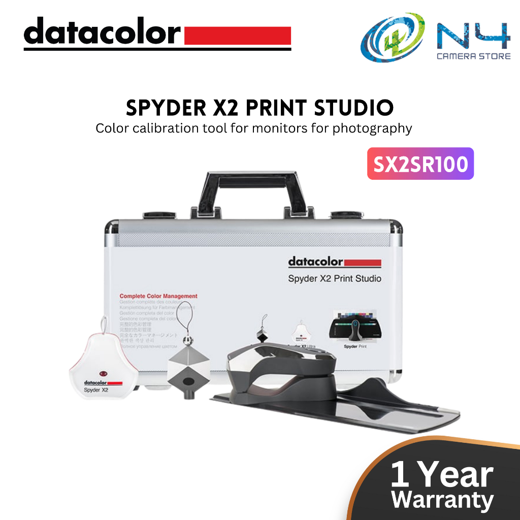 Datacolor Spyder X2 Print Studio Kit: Essential Photographic Tool kit ...