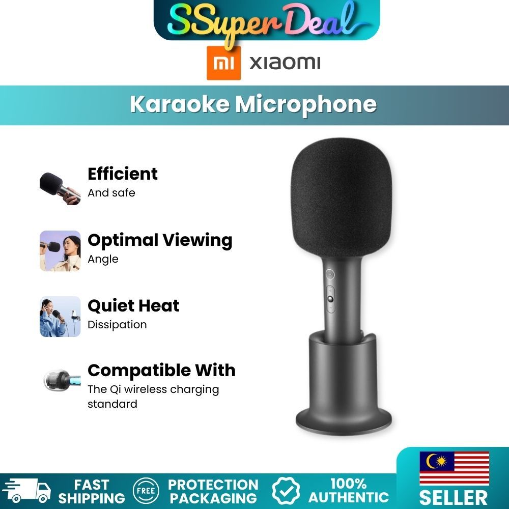 [Global] Xiaomi MIJIA K Song Microphone Karaoke Bluetooth 5.1 Connected ...