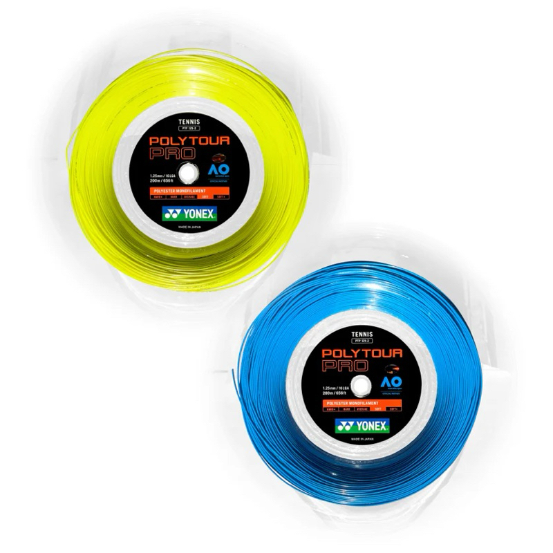 Yonex Poly Tour Pro 16L/17 Tennis String Reel (200 meter) | Shopee Malaysia