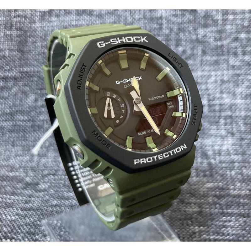 Casio G-Shock GA-2100 TMJ Dual Time Watch With Box | Shopee Malaysia