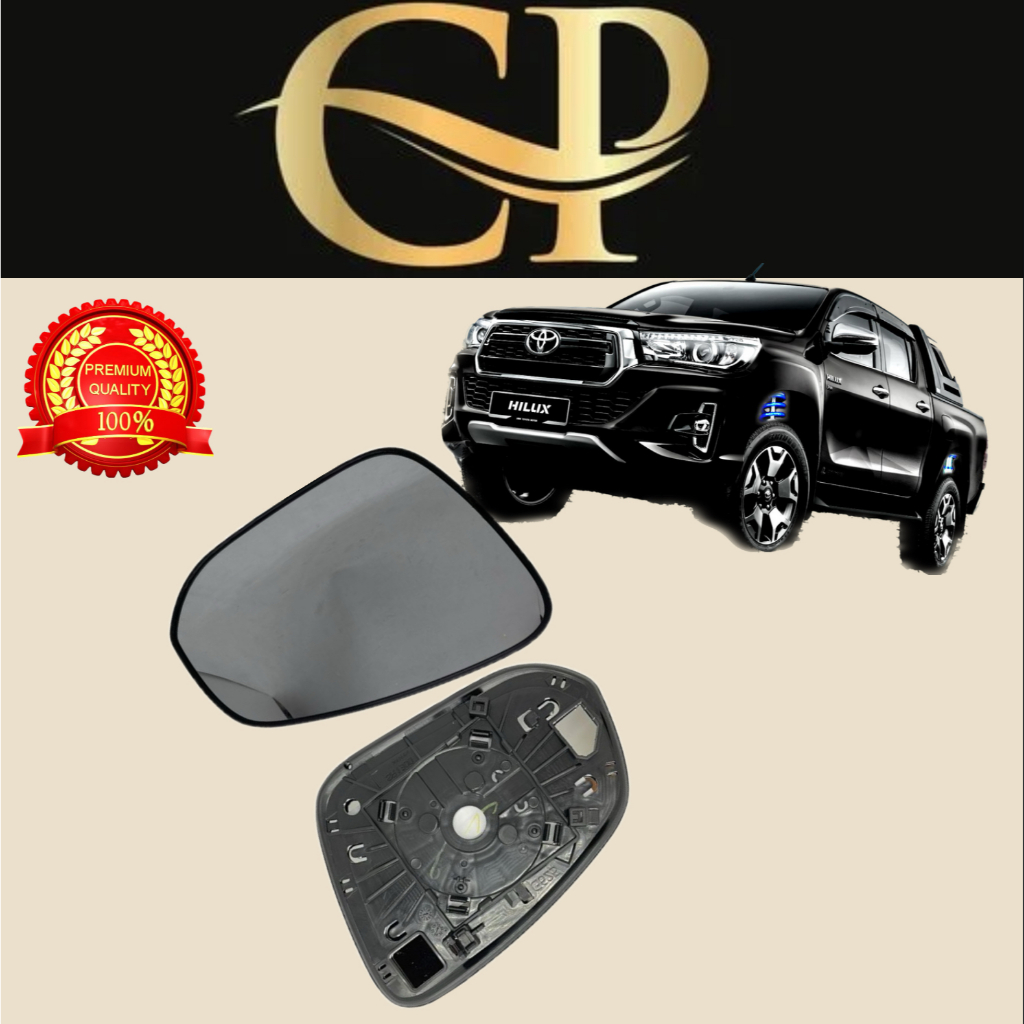 ORIGINAL TOYOTA HILUX REVO SIDE MIRROR GLASS | Shopee Malaysia