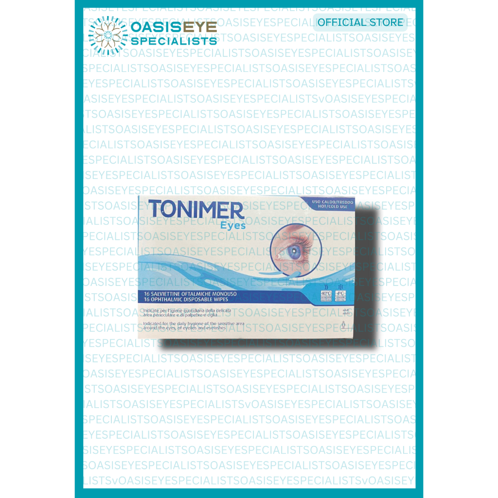 Tonimer Ophthalmic Wipes (16's) (EXP : 01/2027) | Shopee Malaysia