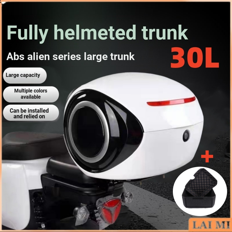 Box Siput Motor 30L Box Motor Alien Tail Box Top Box Double-Layer Box ...