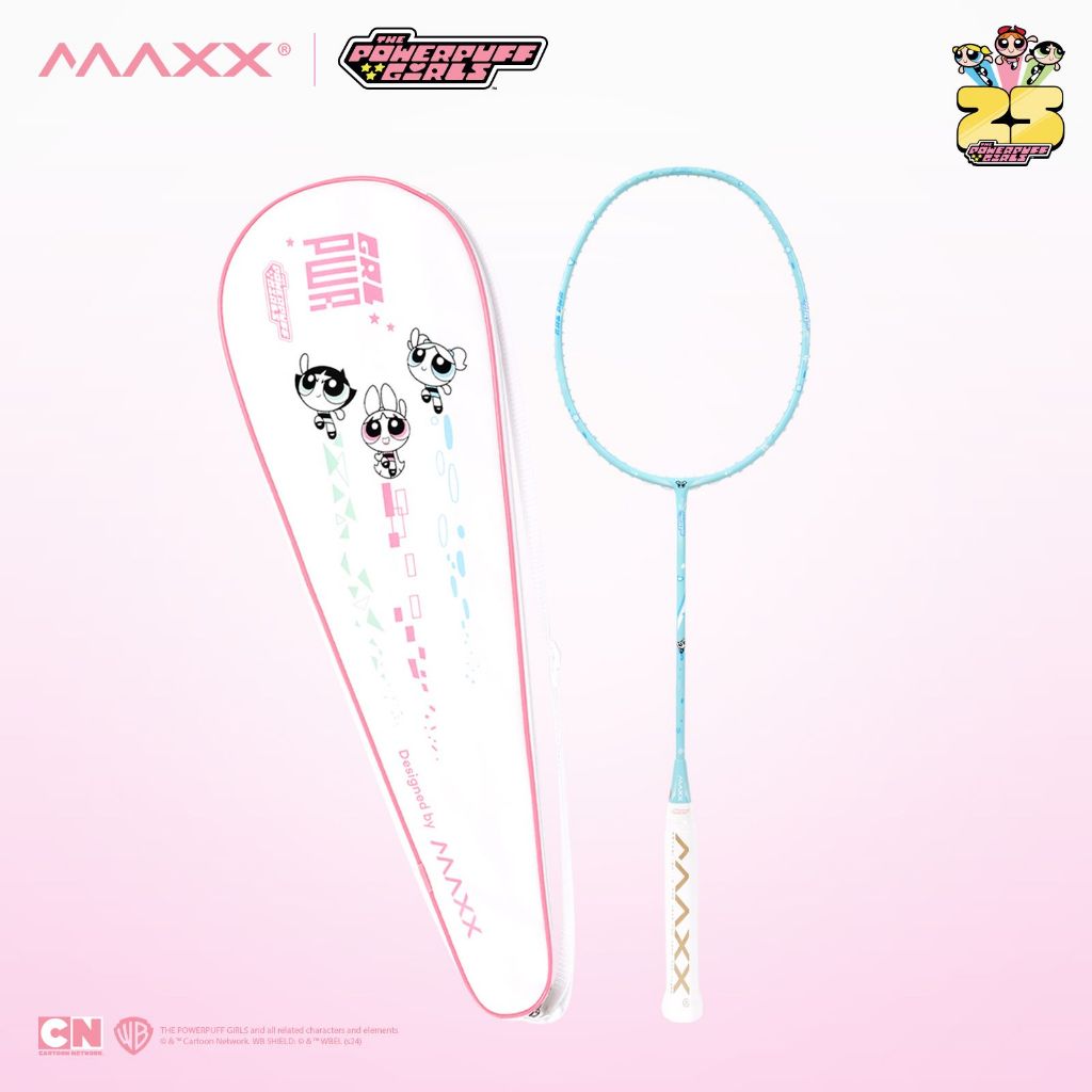 MAXX x Powerpuff Girls Badminton Racket | Shopee Malaysia