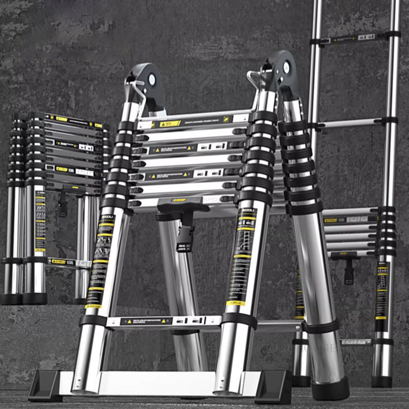 Herringbone Step Ladders Telescopic Ladders Home Folding Engineering ...