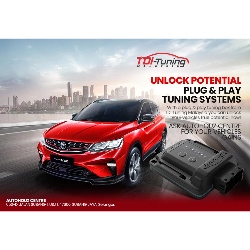 PROTON X50 TDI TUNING BOX - CRTD4 MULTI CHANNEL TUNING BOX + BLUETOOTH ...