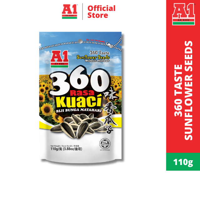 A1 360 Taste Kuaci - Walnut Flavor (110g) | Shopee Malaysia