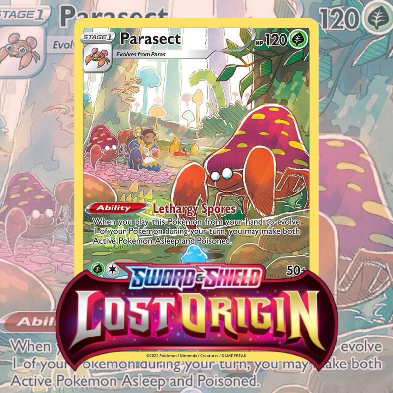 [Pokemon TCG] Parasect - TG01/TG30 - Holo Rare Sword & Shield: Lost ...