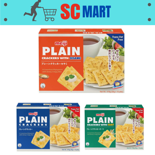 [SC] Meiji Plain Crackers 26gm x 16pkts (416gm) | Shopee Malaysia