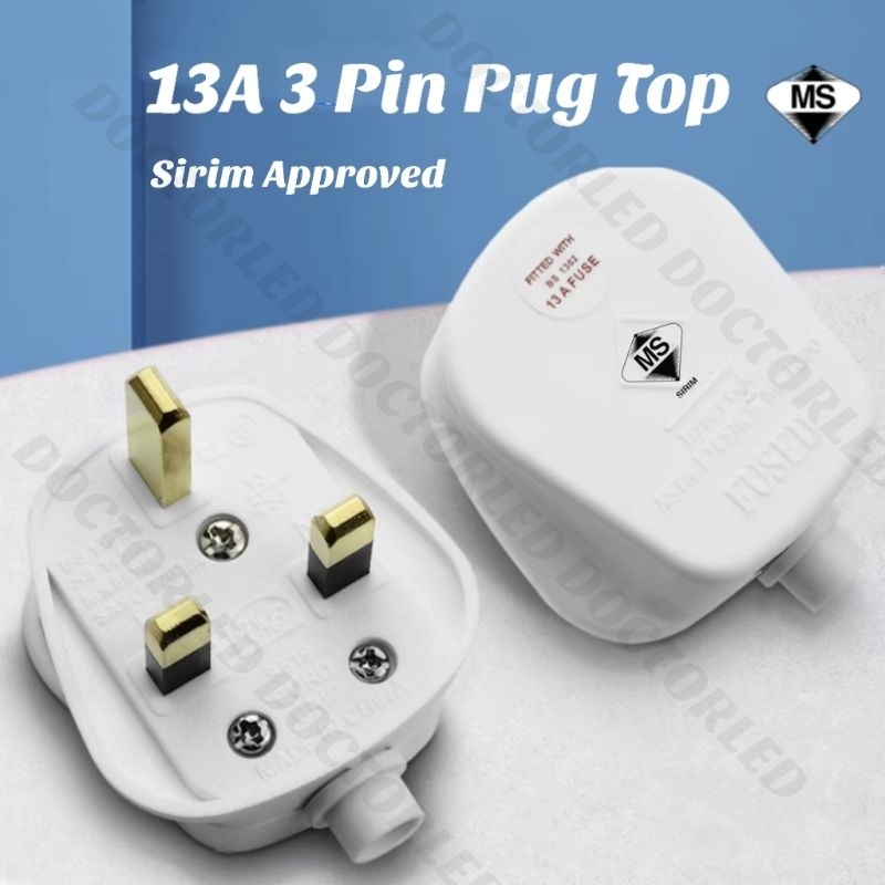 Sirim Approved 13A Plug Top 3 pin Plug top PLUG TOP | Shopee Malaysia