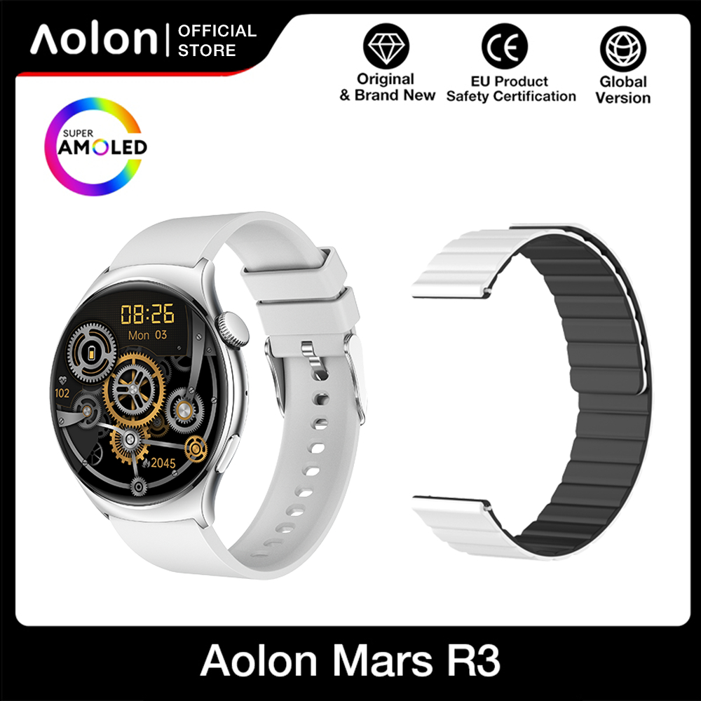 Aolon Mars R3 Smart Watch Original AMOLED Always On Display Custom ...
