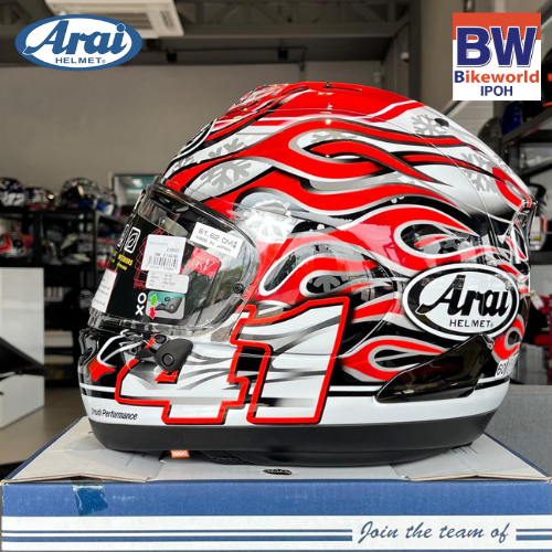 ARAI RX-7X / RX7X HAGA GP ORIGINAL [BikeWorld IPOH] | Shopee Malaysia