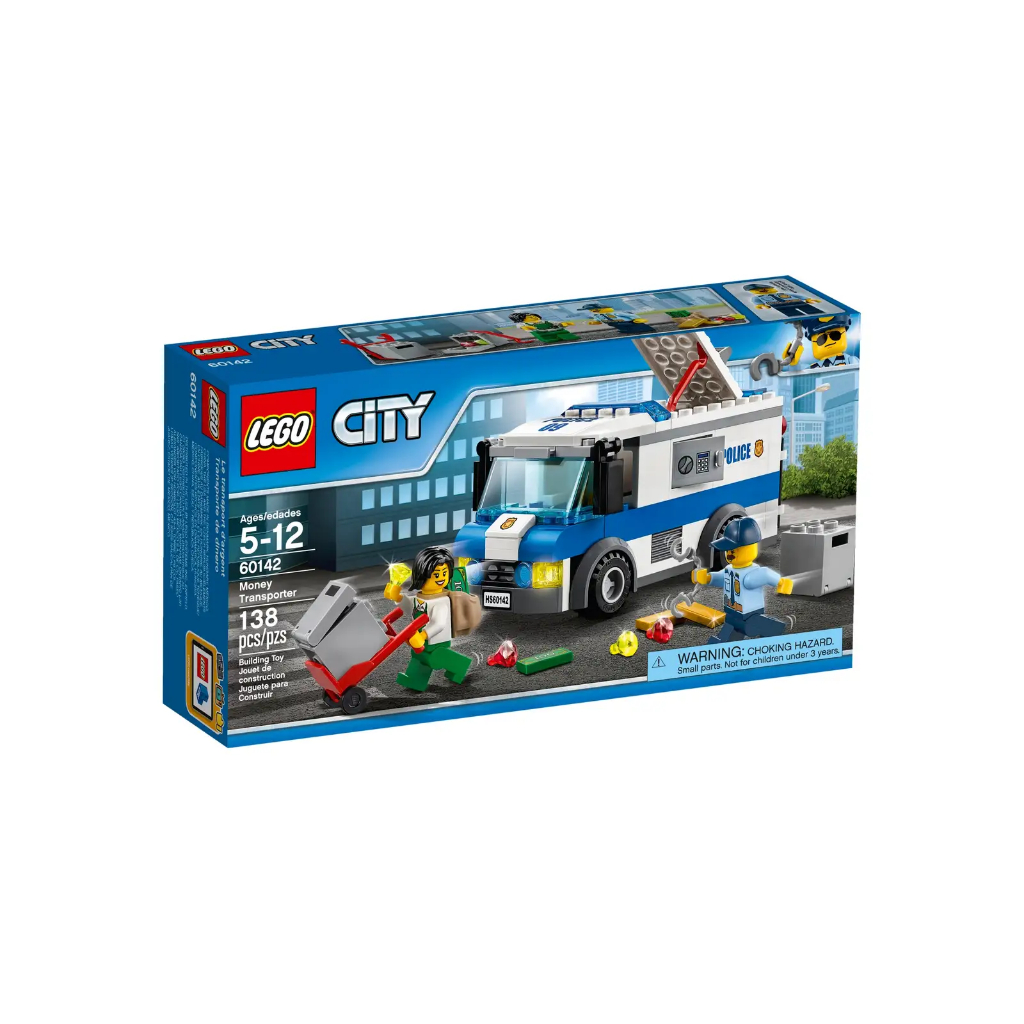 [BrickMonster] Lego 60142 City Money Transporter | Shopee Malaysia