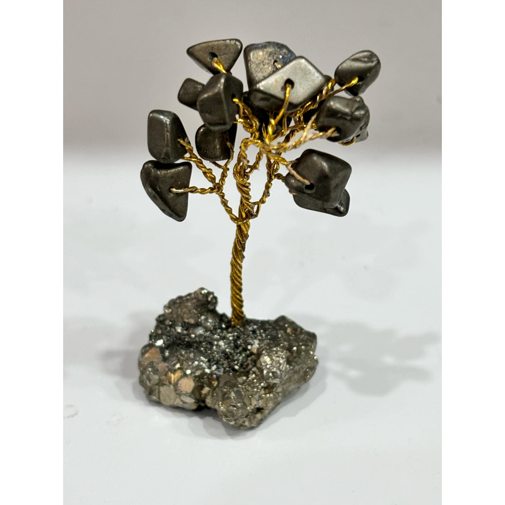 Energized Pyrite Stone Pyrite Tree For Home Office-Real For Money ...
