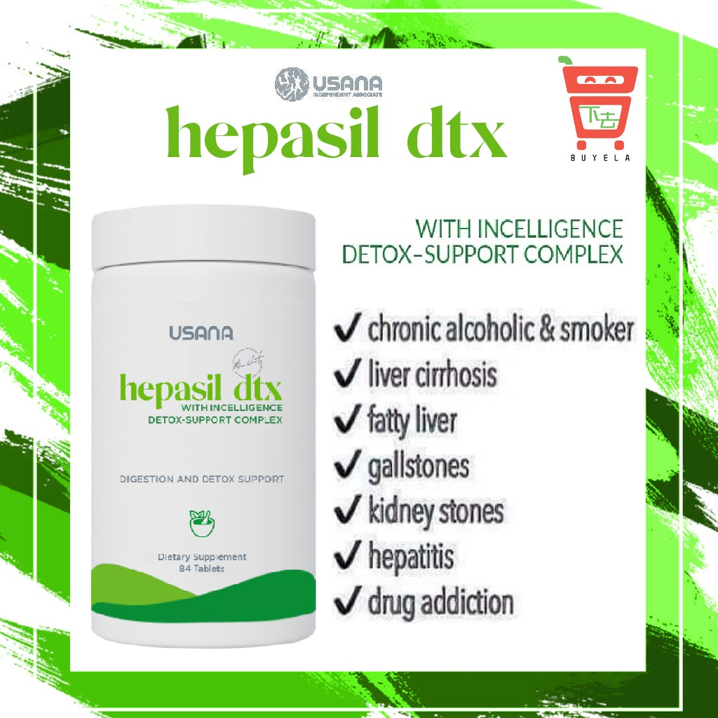 USANA Hepasil DTX Exp 06/2026 肝脏宝 (84 Tablets) READY STOCK | Shopee ...