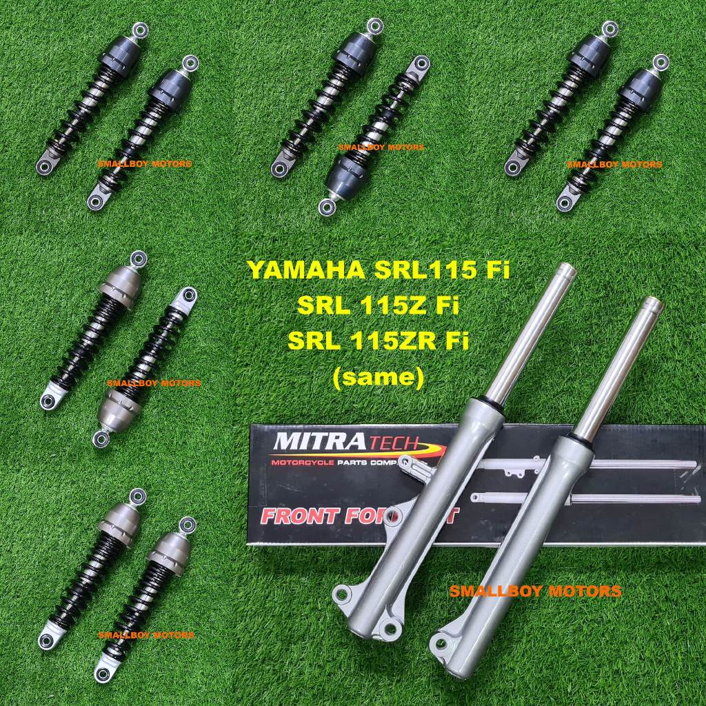 YAMAHA SRL115 Fi 115Z 115ZR Fi LAGENDA FRONT REAR MONOSHOCK ABSORBER ...