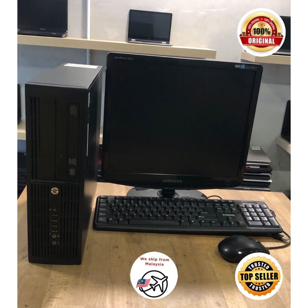 FULL SET PC COMPUTER DELL , HP , LENOVO , ACER i3 , i5 , i7 DESKTOP ...