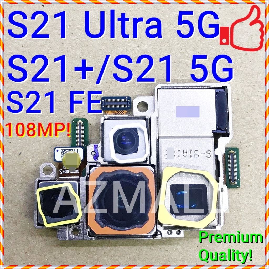 (108MP) NEW ORI Selfie Front /Rear Main Camera Lens Flex Ribbon SAM ...