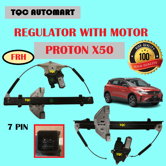 GEELY PROTON X50 POWER WINDOW GEAR /DOOR REGULATOR DOOR GEAR WITH MOTOR ...