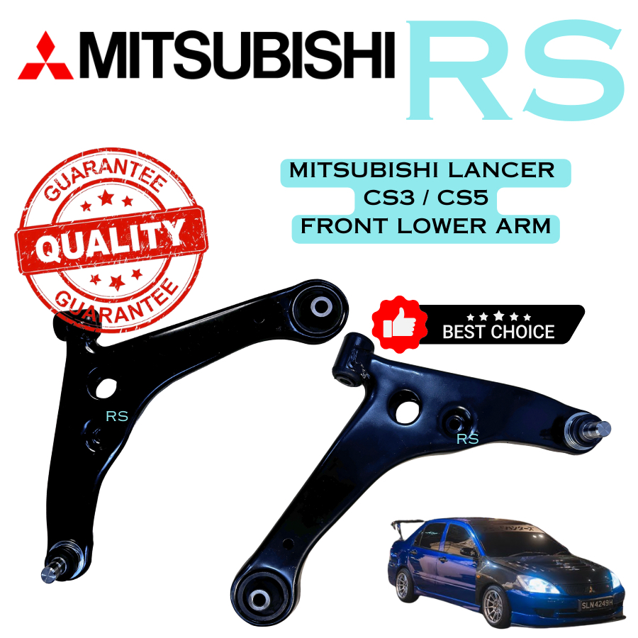Mitsubishi Lancer CS3, CS5 Front Lower Arm Left & Right | Shopee Malaysia