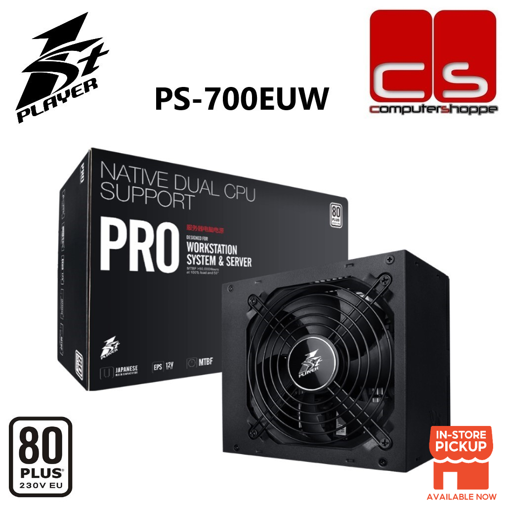 1stPlayer PRO PS-700EUW 80+ White 700w Power Supply | Shopee Malaysia