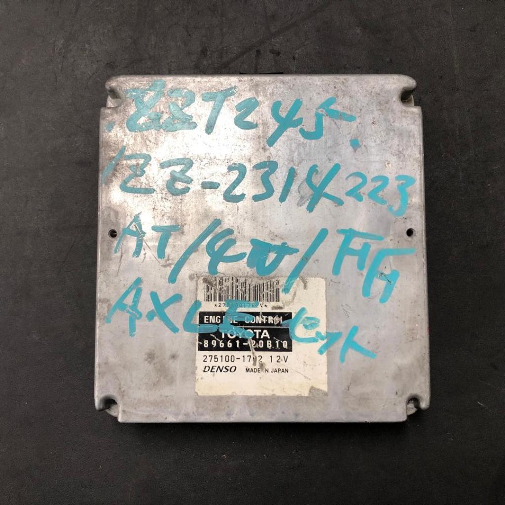 TOYOTA PREMIO ALLION ZZT245 Engine Control Unit ECU 1ZZ-FE 89661-20B10 ...