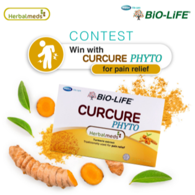 BiO-LiFE Herbalmeds Curcure Phyto 3x10's - EXP 12/2024 ( Used for pain ...