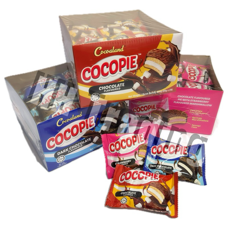 25g x 24’s COCOALAND COCOPIE CHOCOLATE PIE WITH MARSHMALLOW [CHOCOLATE ...