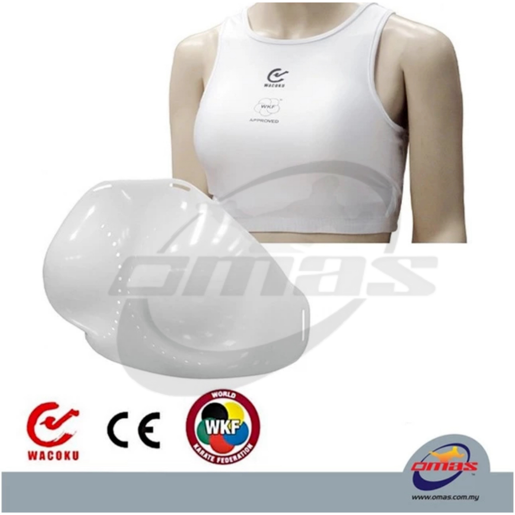 WACOKU WKF Female Chest Guard WAWKF9013 | Shopee Malaysia