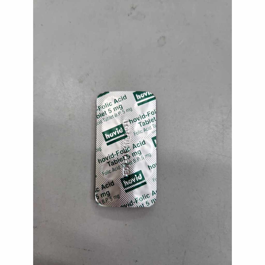 Hovid Folic Acid Tab 5mg 10's/Stp | Shopee Malaysia