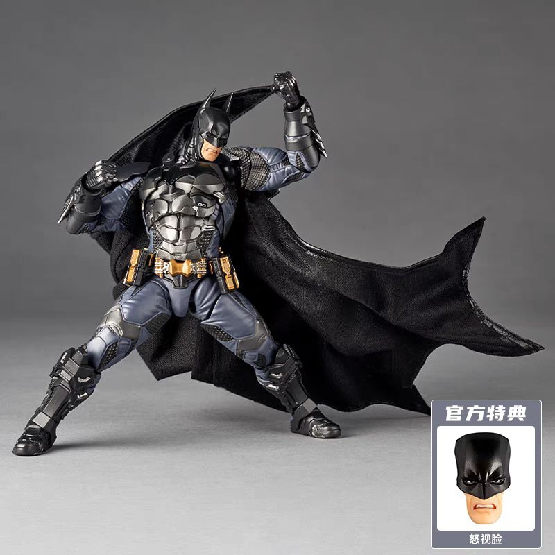 🦇Kaiyodo 🦇Amazing Yamaguchi 1/12 scale Arkham Knight Batman Action ...