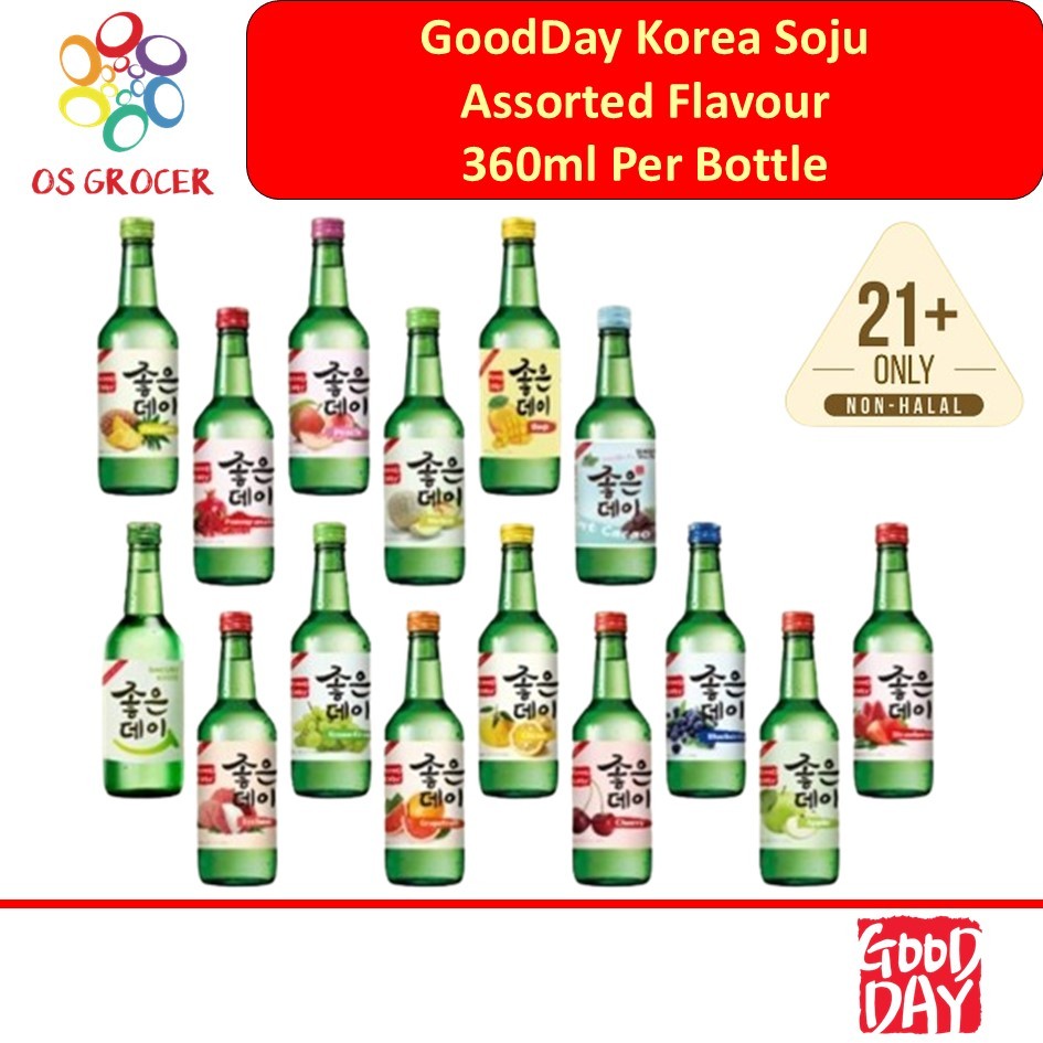 Korea Good Day Soju 360ml | Shopee Malaysia