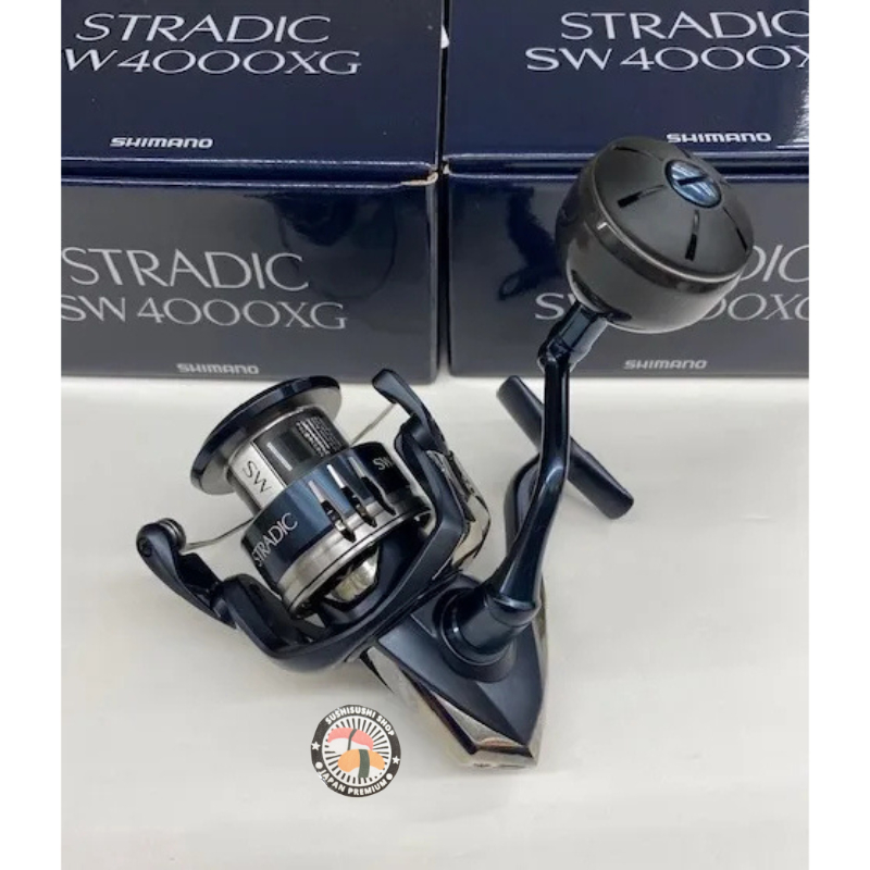 Shimano 20 Stradic SW [/4000/5000/6000/8000/10000/14000/XG/PG/HG] Spinning Reel Light Shore ...
