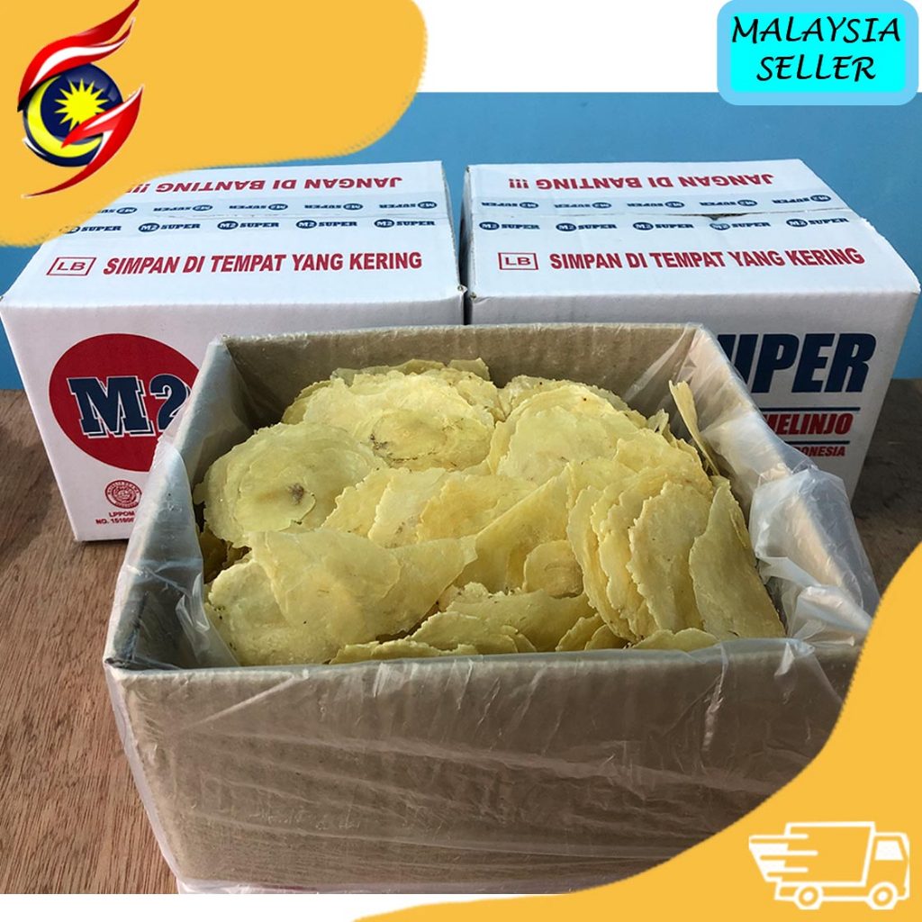 A NAOKO_STORE [READY] JY Emping Melinjo. 1kg(BOX) , 1KG(PACK) , 500G ...