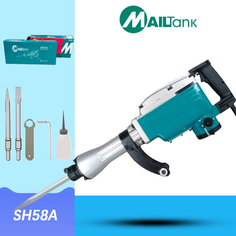 MAILTANK SH58A HEAVY DUTY HEX DEMOLITION HAMMER 1900W 30MM BREAKER ...