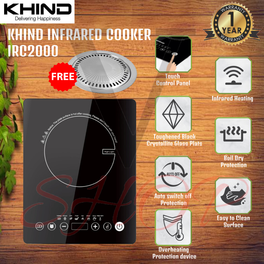 KHIND 2000W INFRARED / CERAMIC COOKER IRC2000 || BEKO 2100W INDUCTION ...
