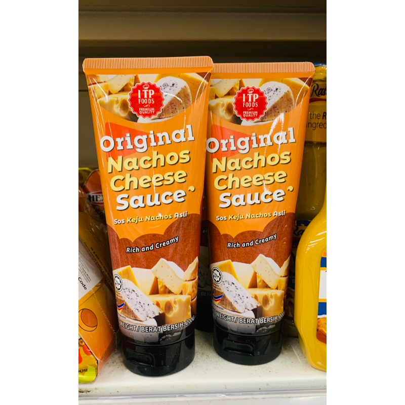 ITP Original Nanchos Cheese Sos Dalam Tiub / Original Nanchos Cheese In ...