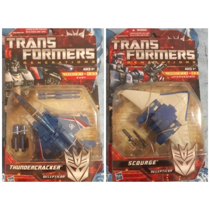 Hasbro Transformers Generation Deluxe Class - Thundercracker and ...