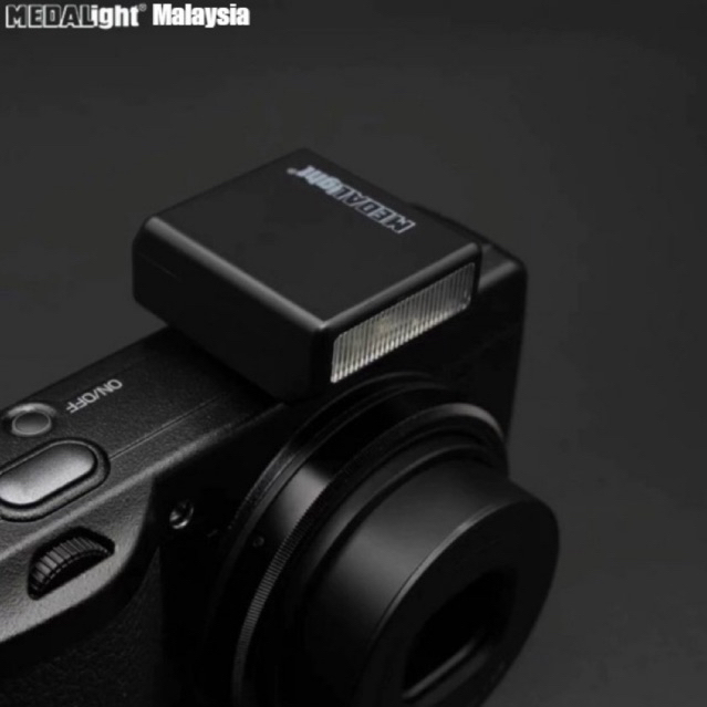 「New」 Medalight F1S Mini Camera Flash (SONY ZV1/ZVE10 flash / Ricoh GR III / GR IIIX) | Shopee ...