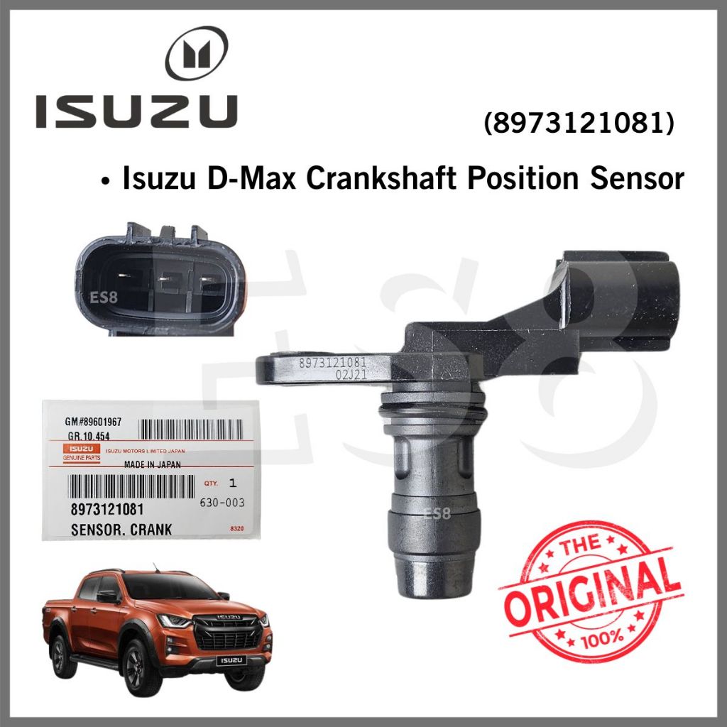 Isuzu D-Max Crankshaft Position Sensor (8973121081) 3pin | Shopee Malaysia
