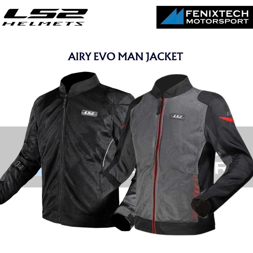 LS2 Airy Evo Man Motorcycle Jacket | Shopee Malaysia