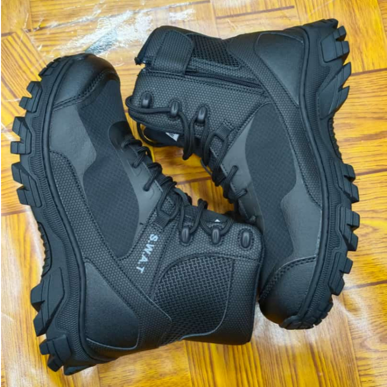 Kasut Operasi Combat Xwat Mid Cut New Tactical Boots Lightweight Tahan ...
